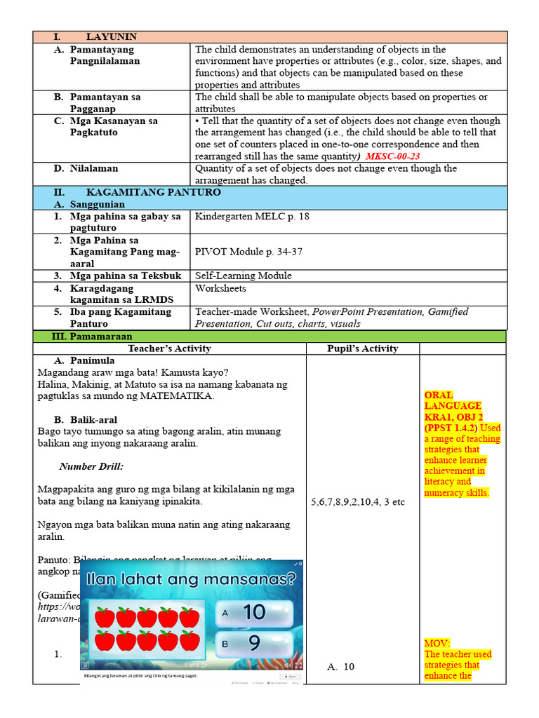 DETAILED-LESSON-PLAN-WEEK 8 | PDF