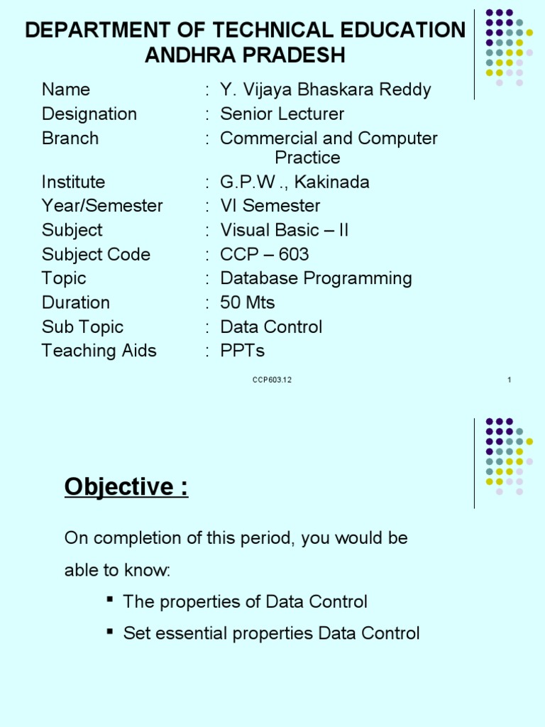 CCP603 | PDF | Databases | Digital Technology