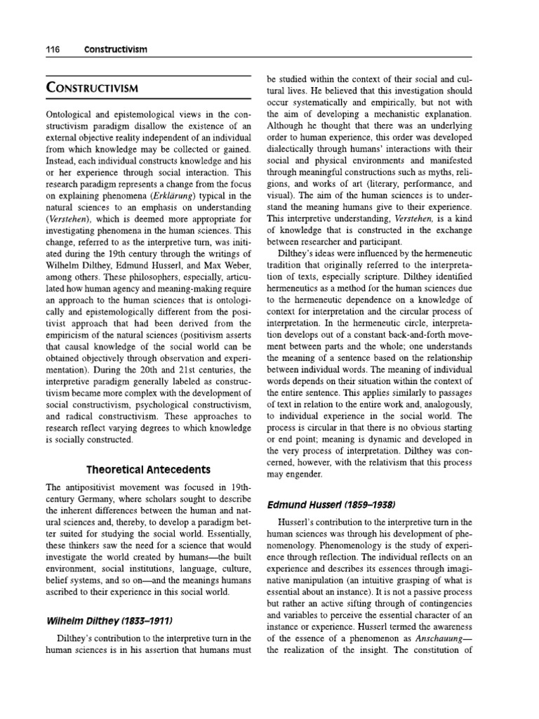 Constructivism | PDF