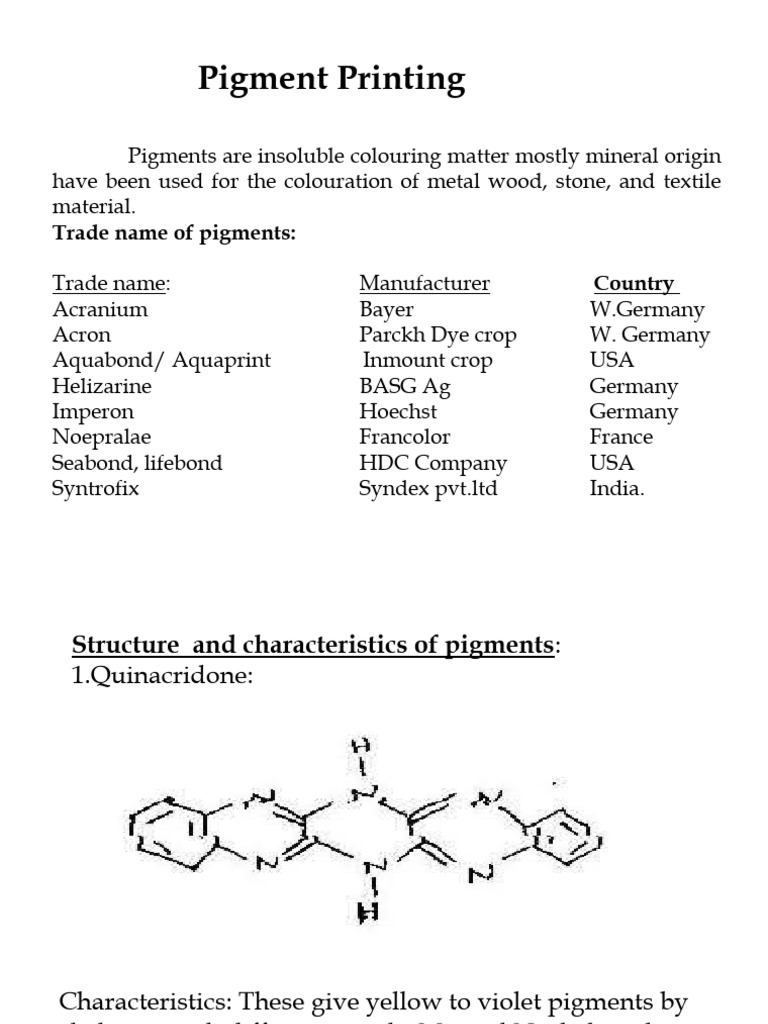 Pigment | Download Free PDF | Pigment | Polymers