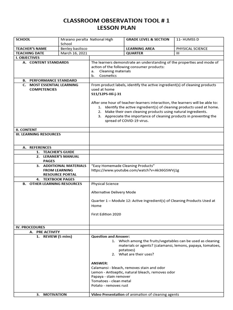 Active-Ingredients - Cot3 | PDF | Bleach | Chemical Substances