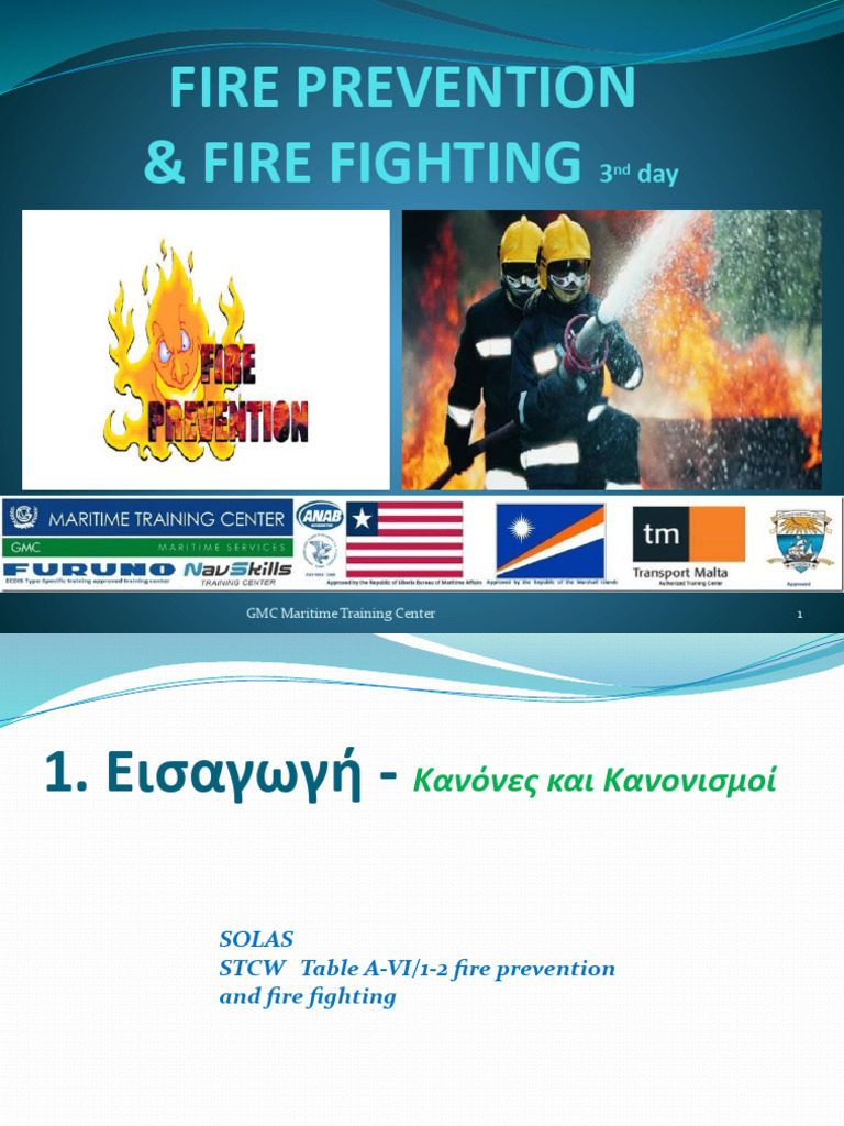 134 Fire Prevention & Fire Fighting Last | PDF