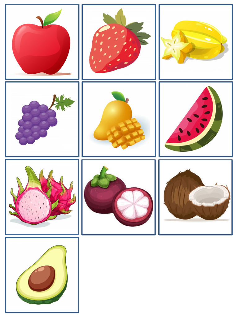 10 Fruits Game | PDF