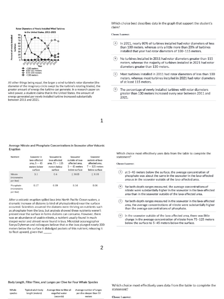 Command of Evidence (Quant) - Medium | PDF