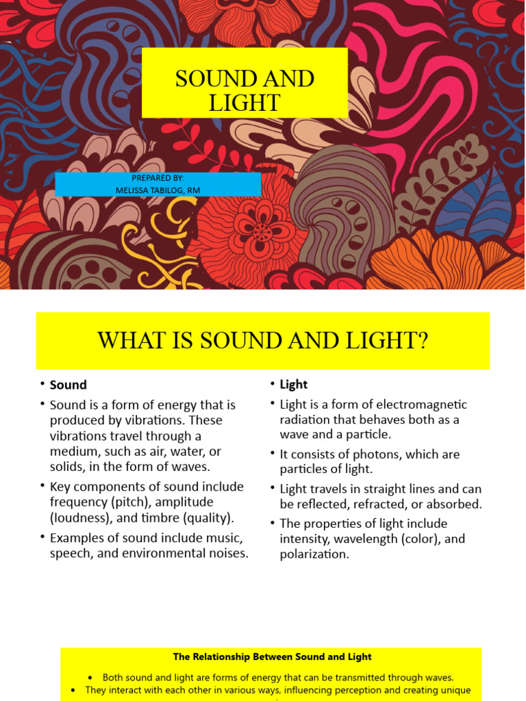 Light and Sound Waves | PDF | Sound | Waves