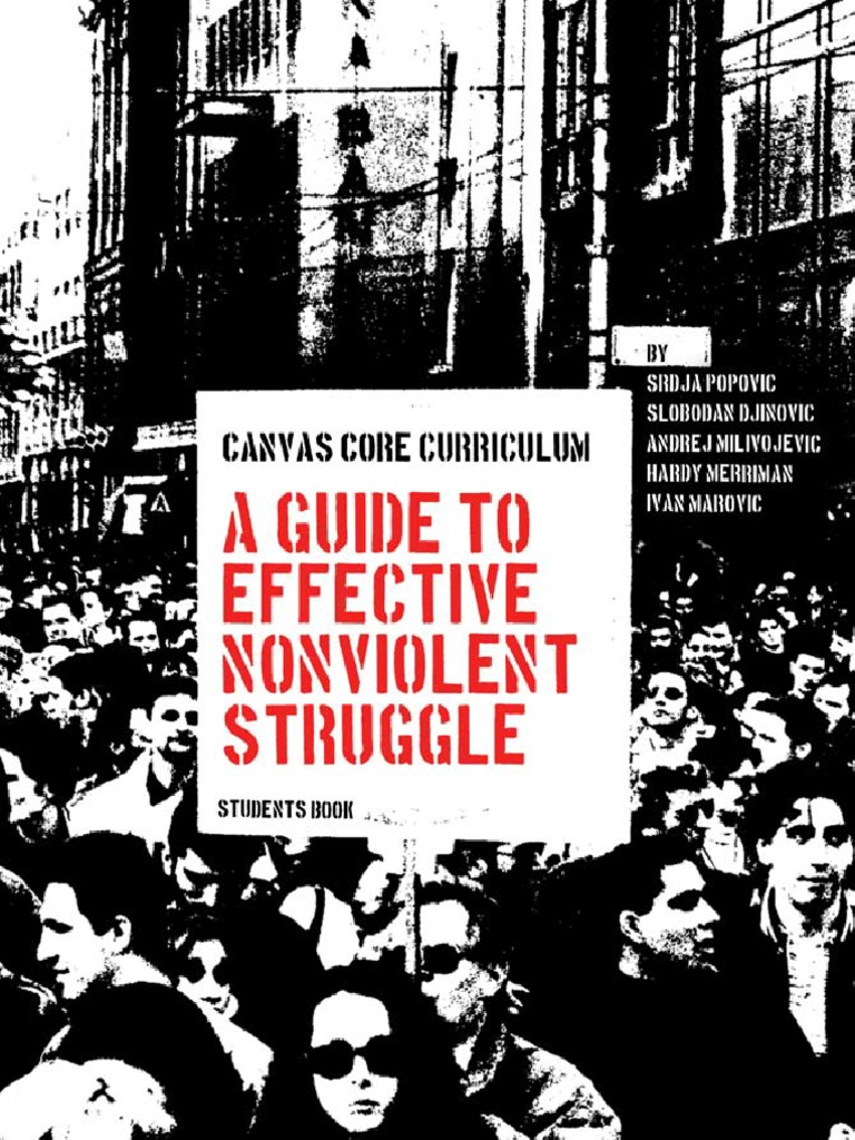 CANVAS Core Curriculum - A Guide To Effective Nonviolent Struggle ...