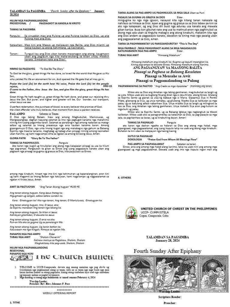 Jan. 28 2024 COMPOSTELA TALAMDAN | PDF