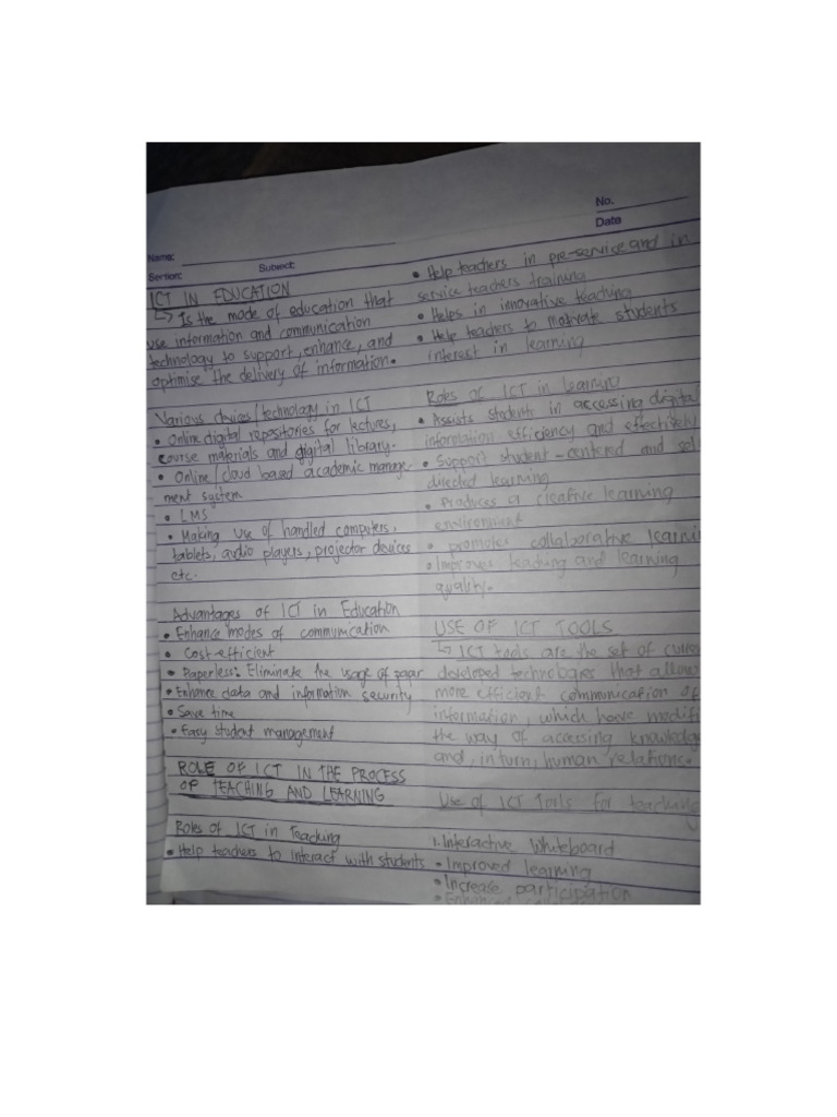 ICT-summary Reviewer | PDF