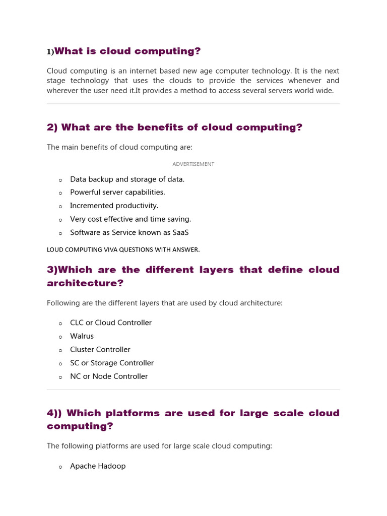 Cloud Computing Basics & AWS Guide | PDF | Cloud Computing | Software As A Service