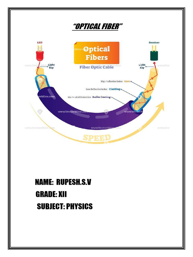 Optical Fiber | PDF | Optical Fiber | Transmission Medium