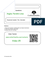 Parallel Lines Angle Problems | PDF | Triangle Geometry | Polytopes