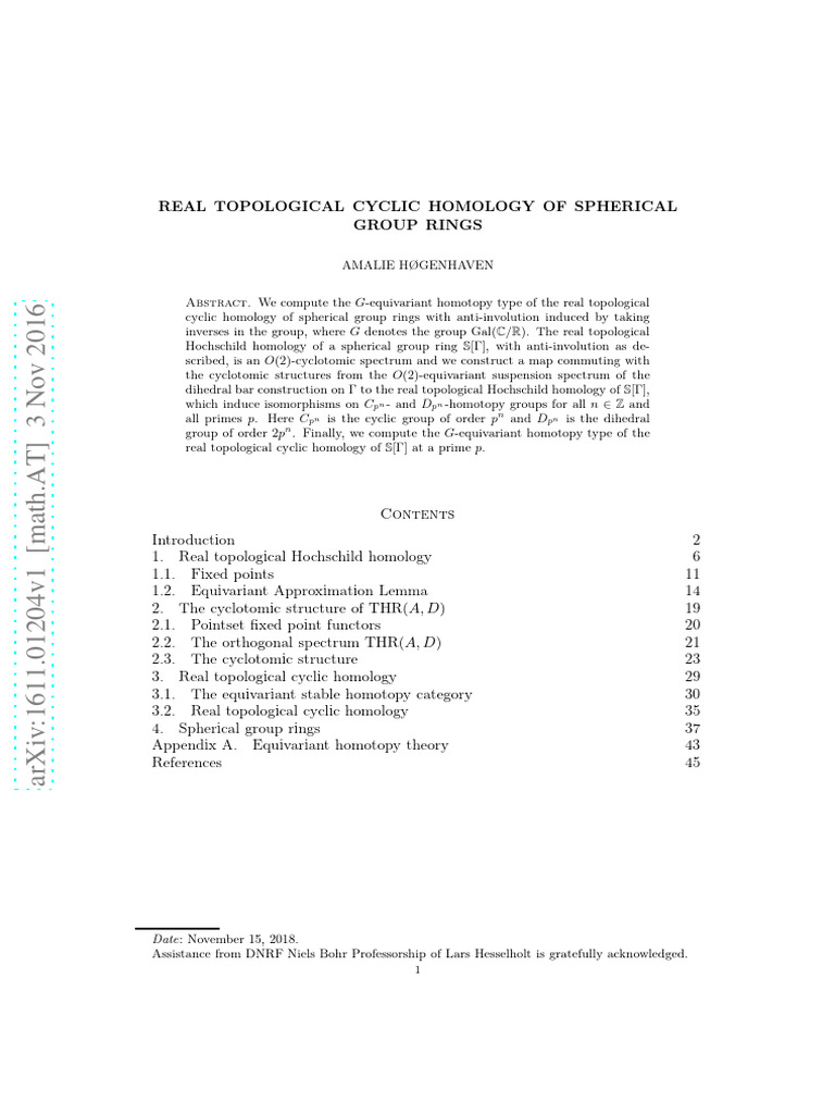 1611 01204 | PDF | Group (Mathematics) | Ring (Mathematics)
