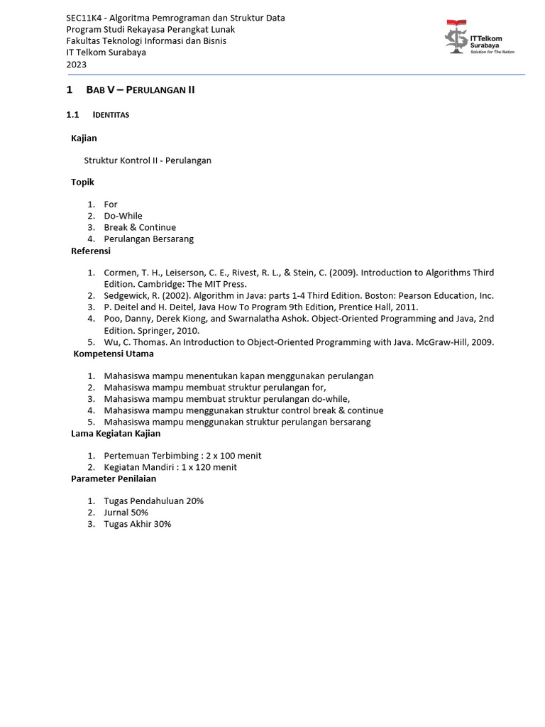 Panduan Praktikum Pemrograman | PDF | Komputer