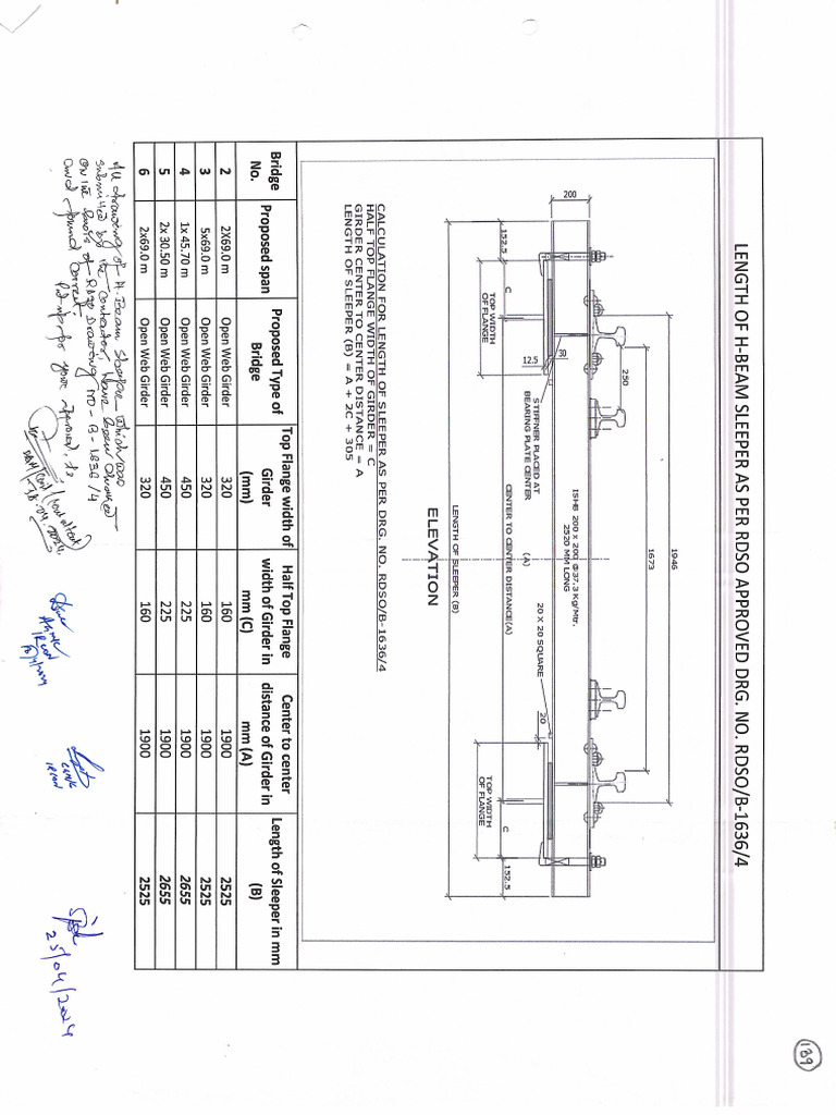 Reference Sheet H Beam Sleeper | PDF