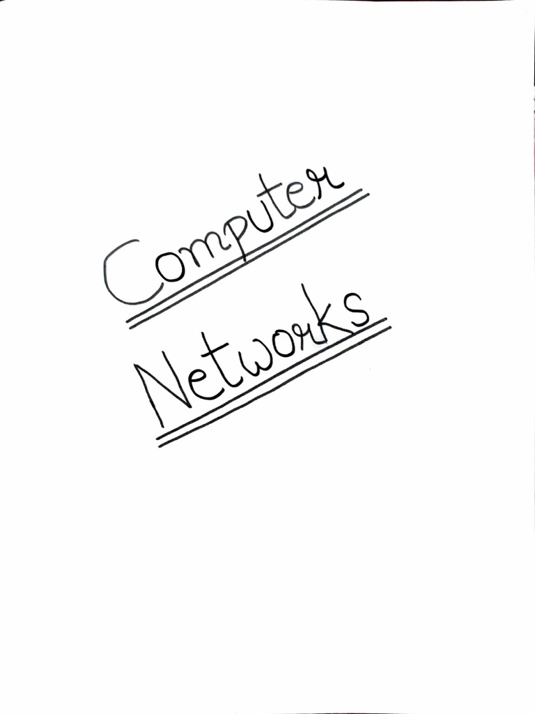 CN Notes Unit 1&2 | PDF