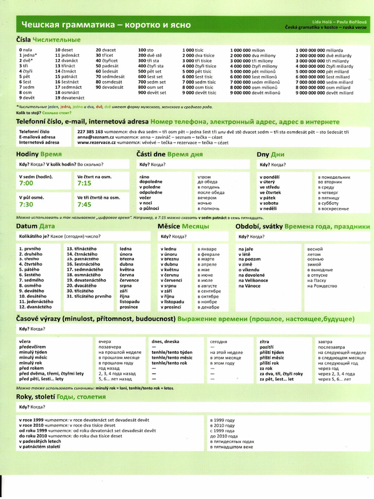 Ceska Gramatika | PDF