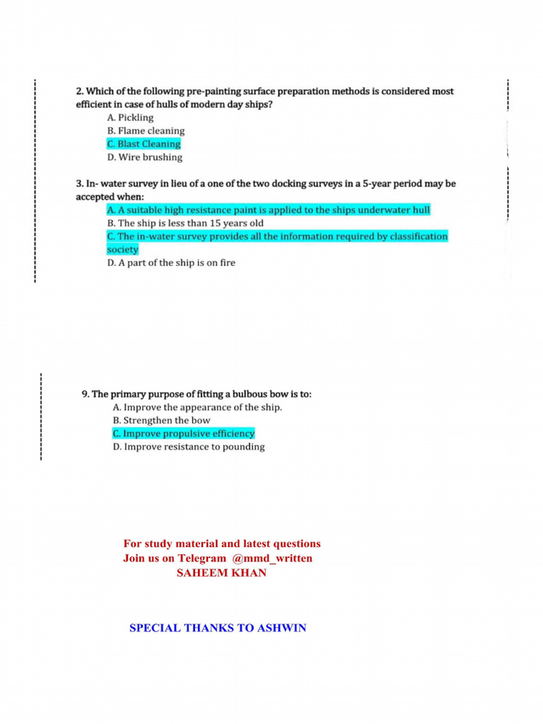 Scna Mum Apr-July 2021 Ques. Paper | PDF