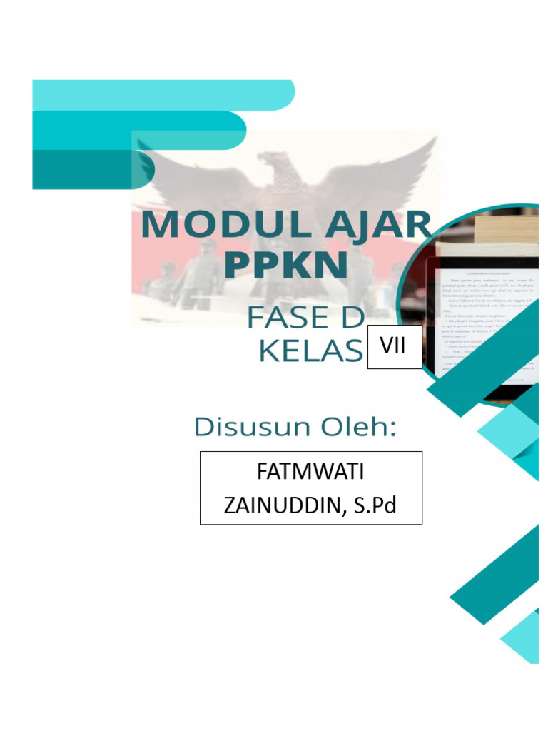 FORMAT EDIT_MODUL AJAR, MGMP PKN | PDF