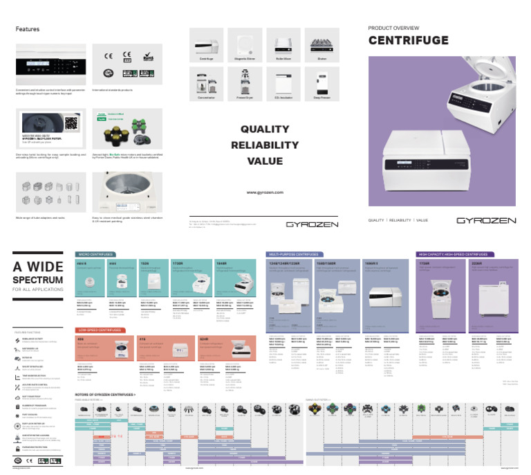 Centrifuge Overview | PDF | Centrifuge | Manufactured Goods