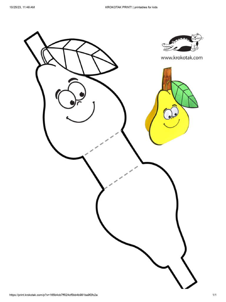 KROKOTAK PRINT! _ printables for kids | PDF