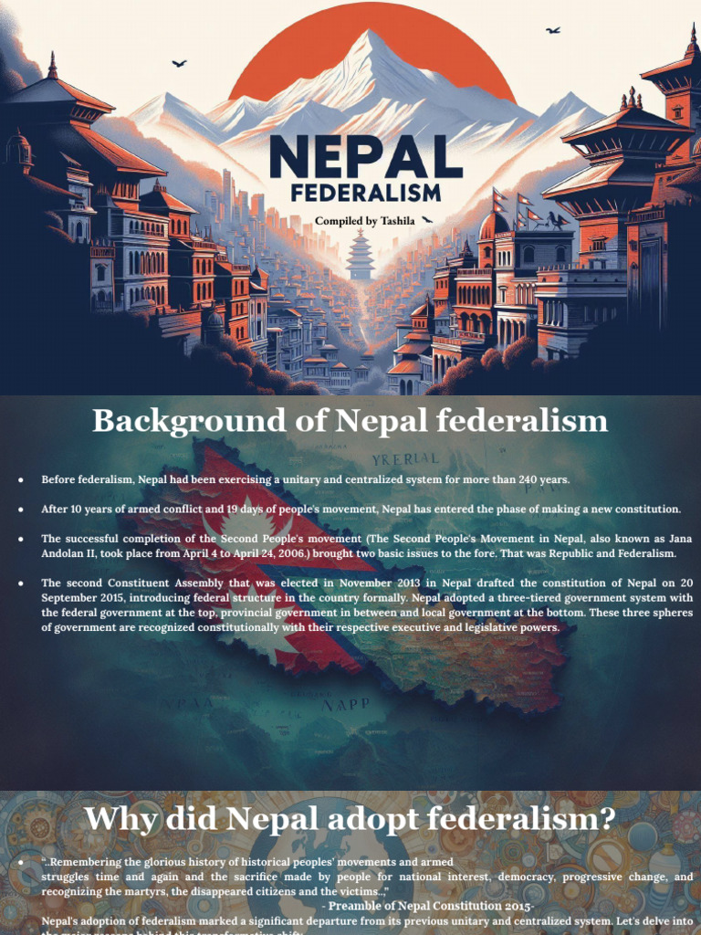 Nepal Federalism by Tashila | PDF | United States Federal Judge ...