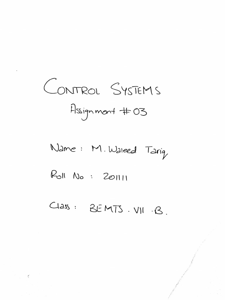 Cs Assignment 3 201111 | PDF