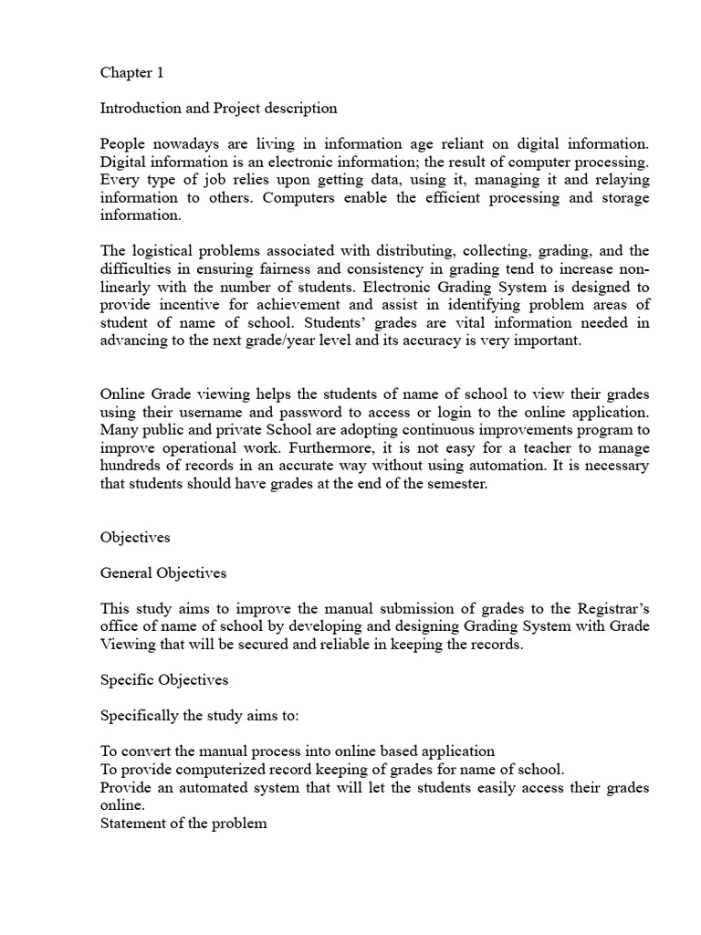 Introduction and Project Description | PDF | Software Development Process | Databases