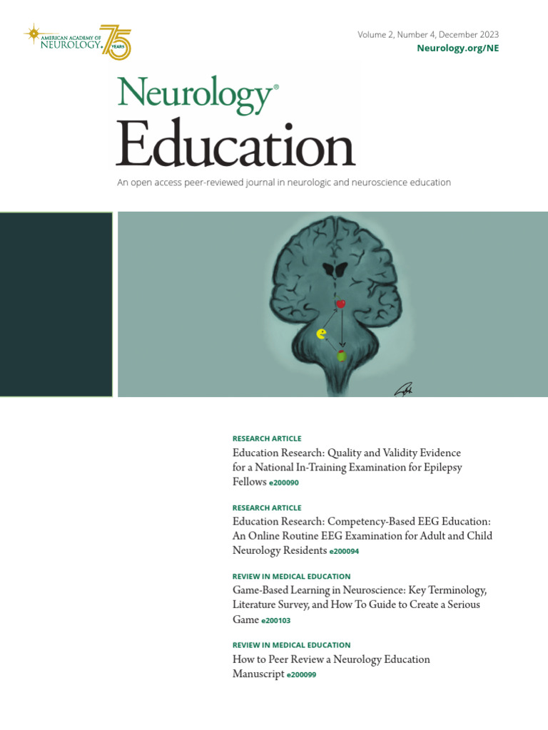 Ne9 2023 2 Issue-4 | PDF | Chronic Traumatic Encephalopathy | Learning