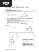 Sine Rule Worksheet for GCSE Maths | PDF | Trigonometry | Euclidean ...