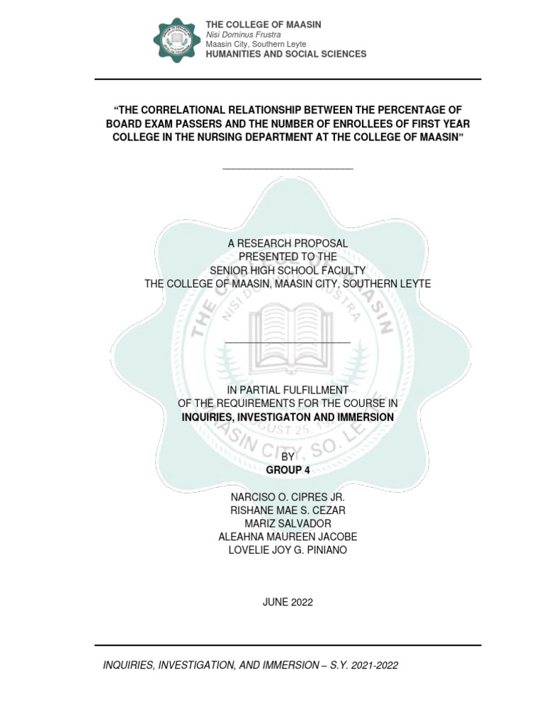 Group 4 Final File For Research Defense | Download Free PDF | Nursing ...