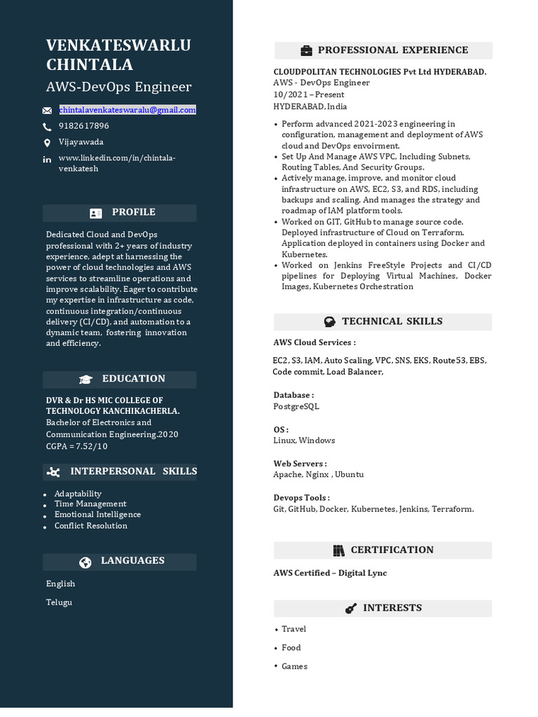 Cloud Resume | PDF | Amazon Web Services | Cloud Computing