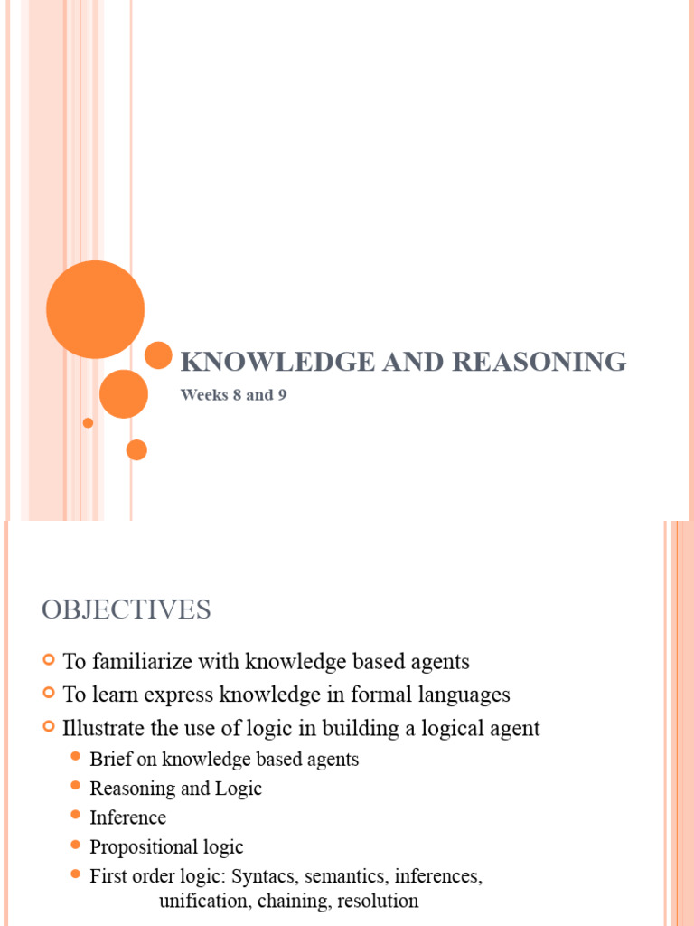 Knowledge and Reasoning AAU | PDF | Logic | Logical Consequence