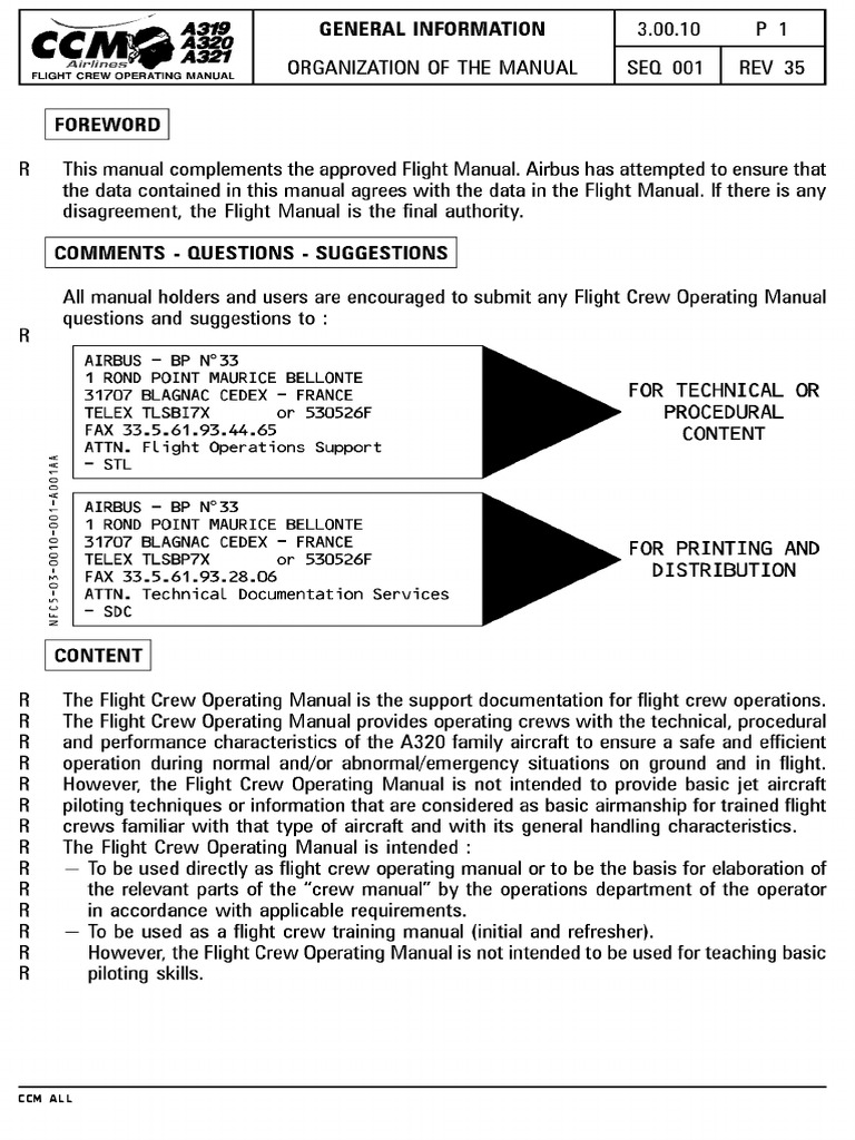 A320 Fcom 3 | PDF | Aviation