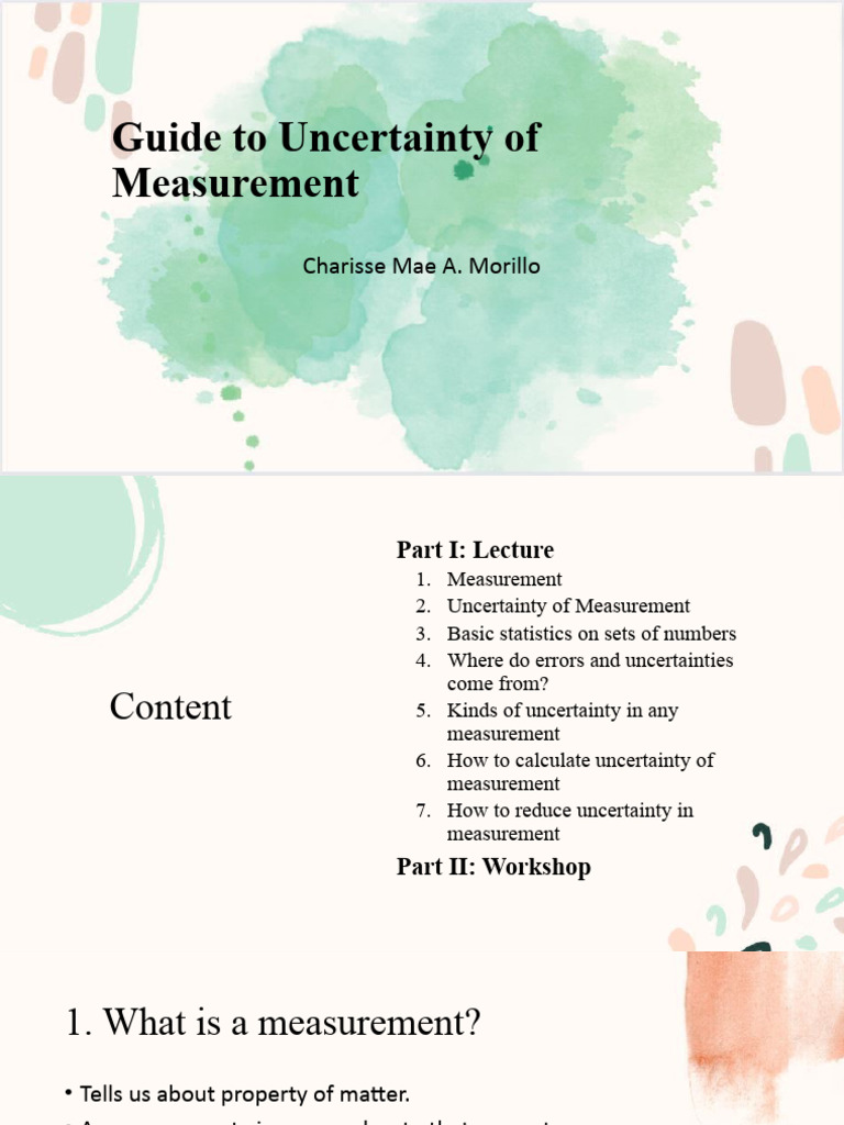 Guide To Uncertainty of Measurement | PDF | Uncertainty | Calibration