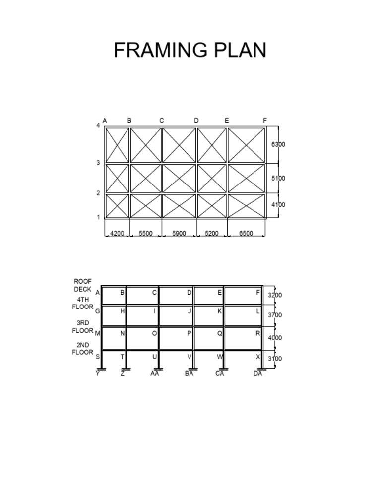Framing Plan | PDF