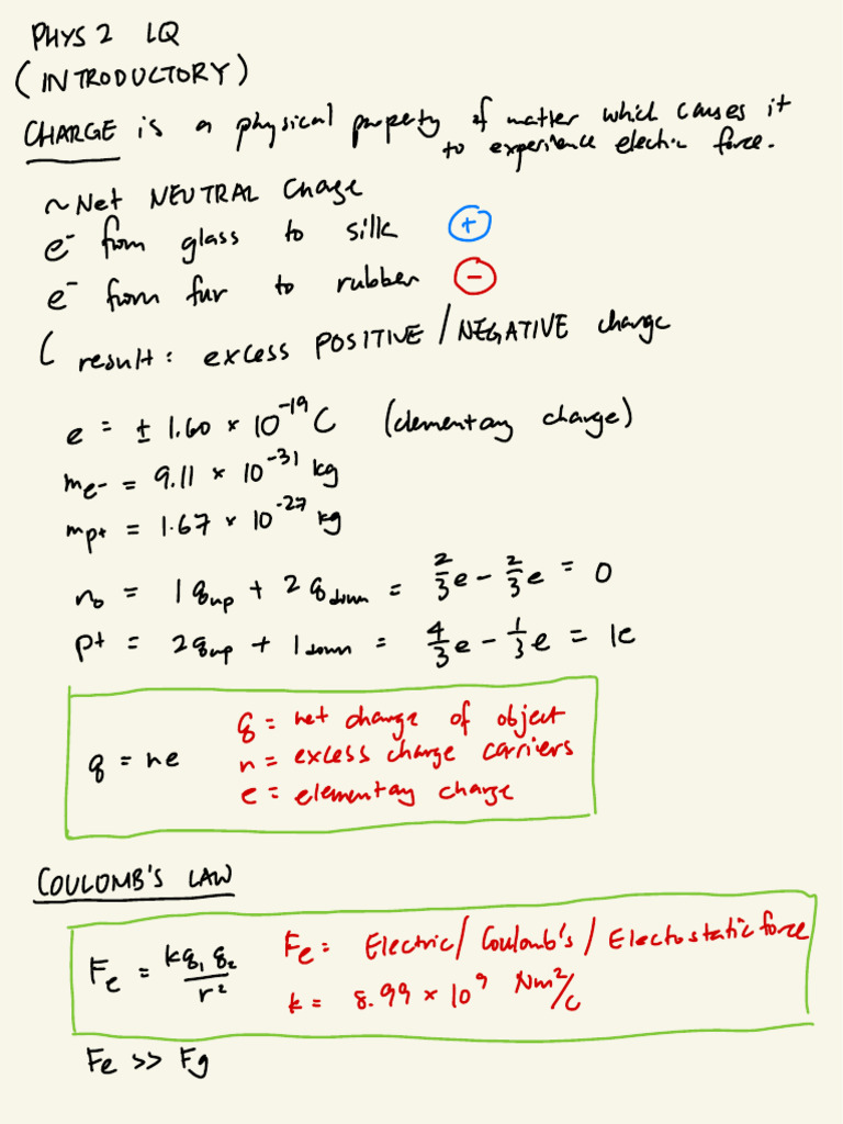 Physics 3 | PDF | Electrical Conductor | Insulator (Electricity)