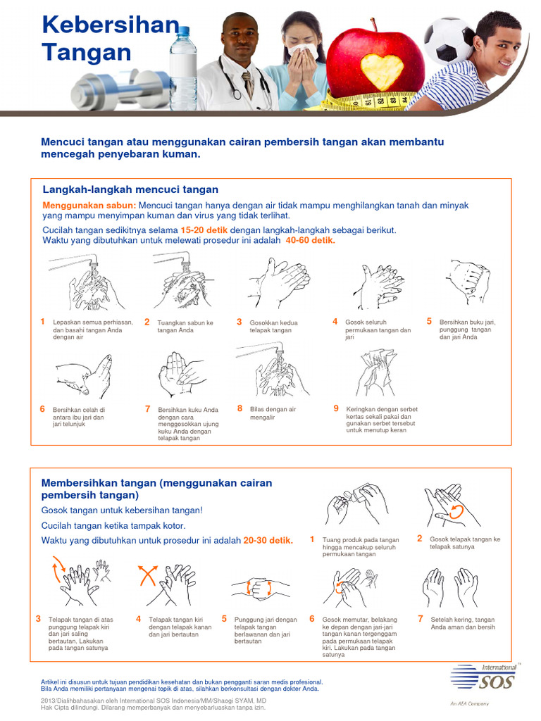 PDF_ISOS_Hand Hygiene_A4 Handout-Bahasa | PDF
