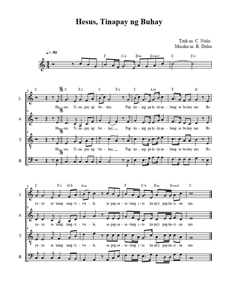 Hesus Tinapay NG Buhay | PDF