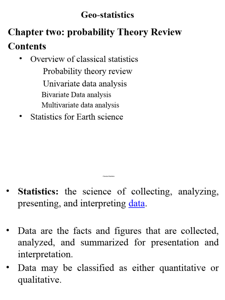 Chapter Two | PDF | Probability Distribution | Statistics