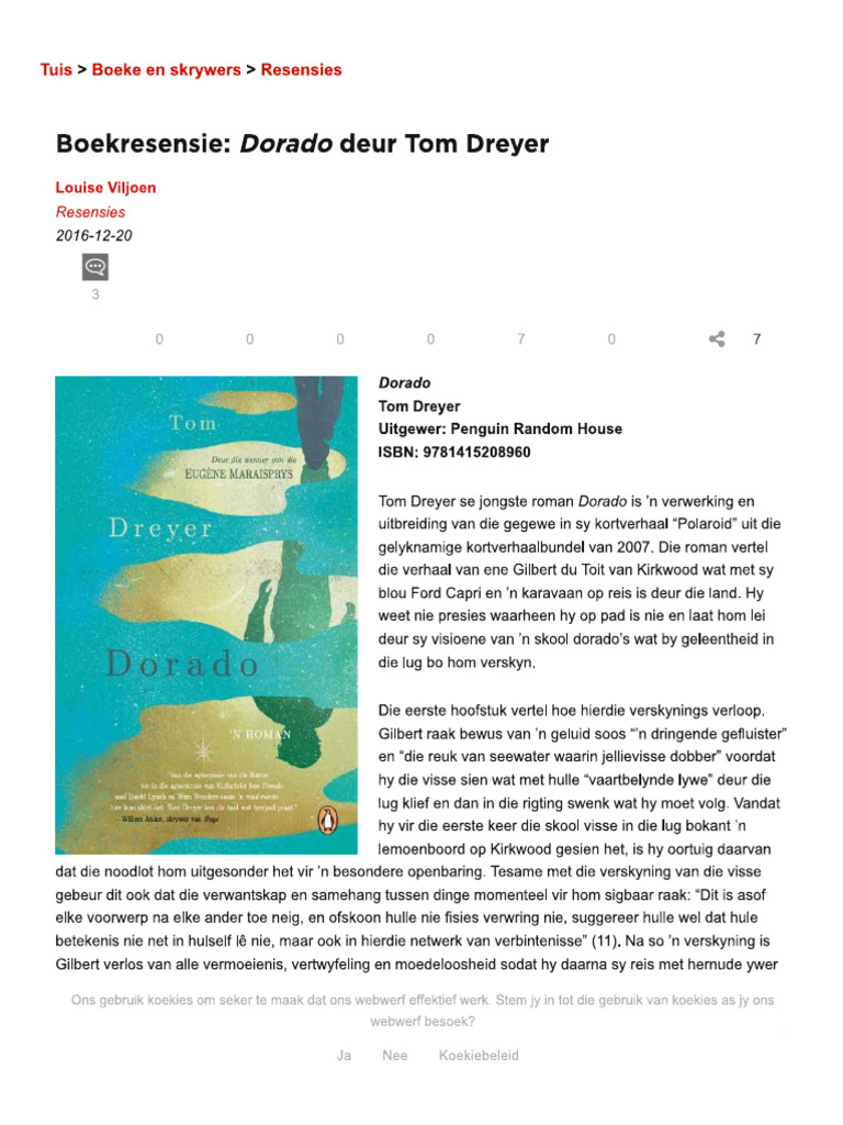 Boekresensie - Dorado | PDF