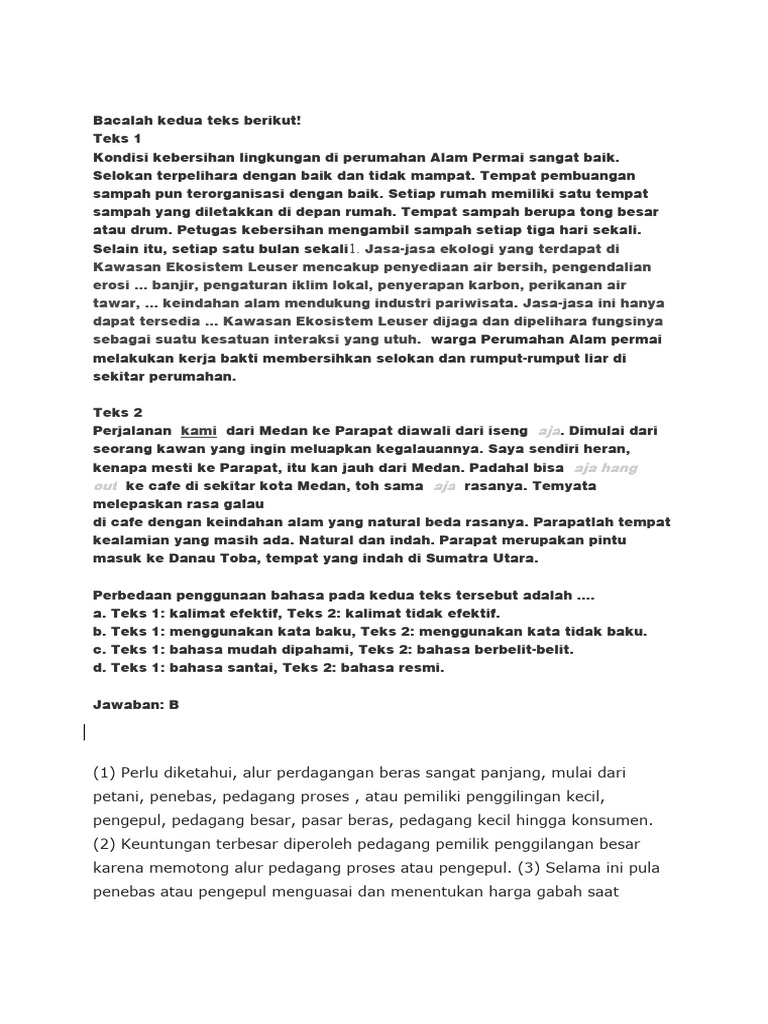 Jenis-Jenis Kata | PDF