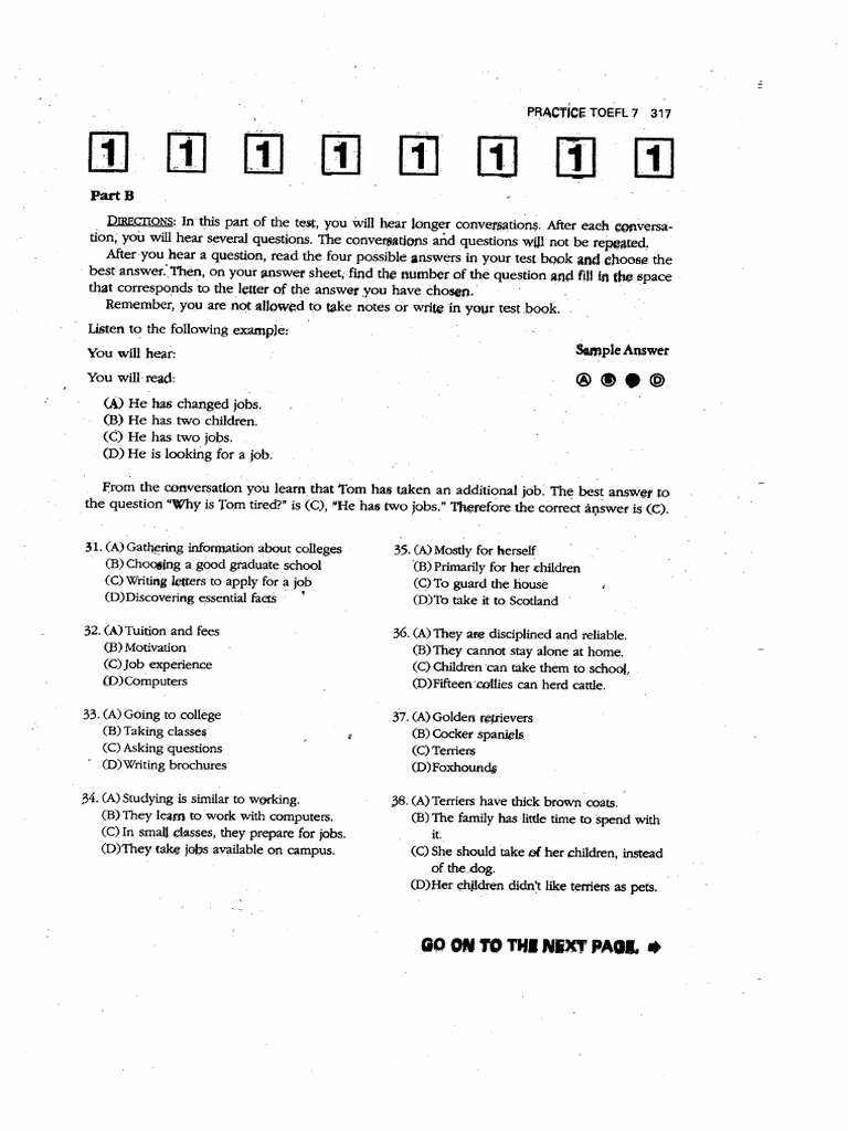 Test 7 B | PDF