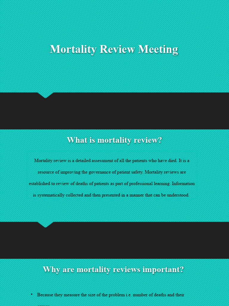 Motality Review | PDF | Stroke | Medical Emergencies