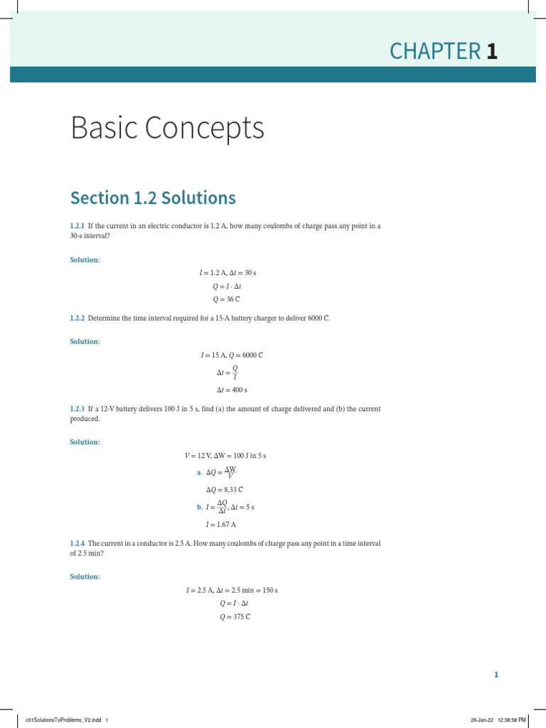 CH 01 | Download Free PDF | Electrical Components | Power (Physics)