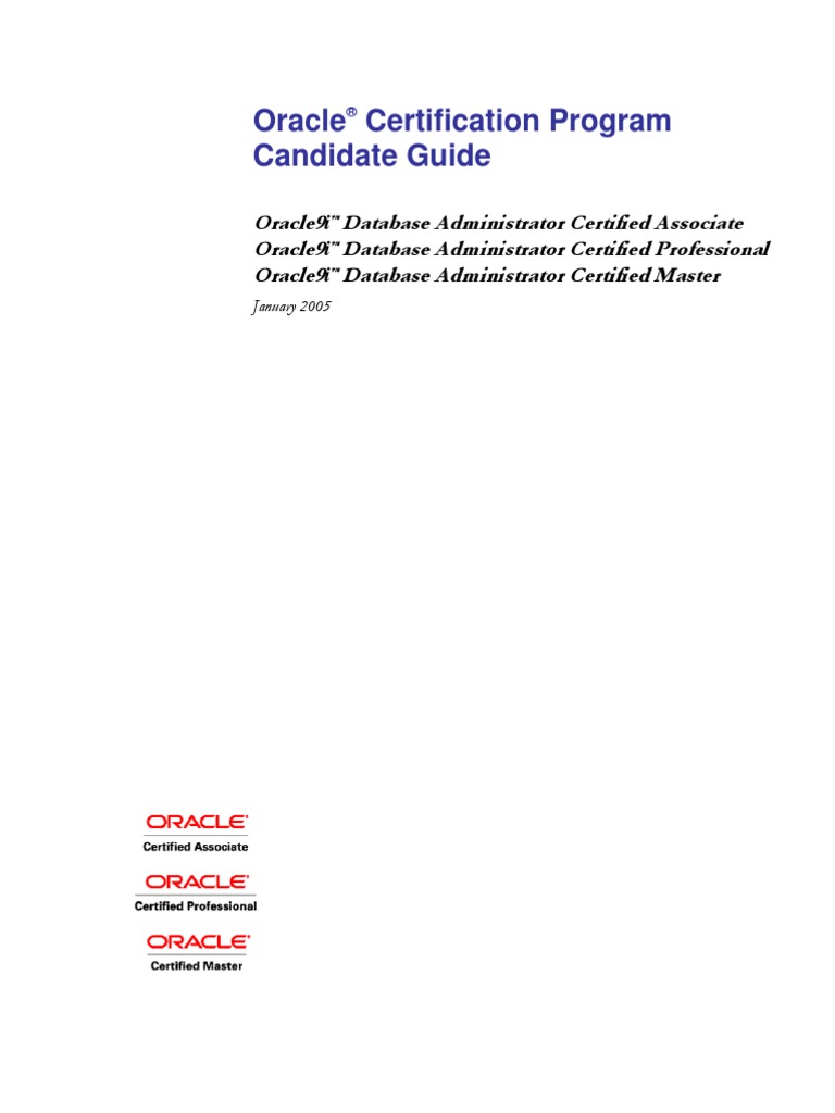 Oracle Certification Oca | PDF