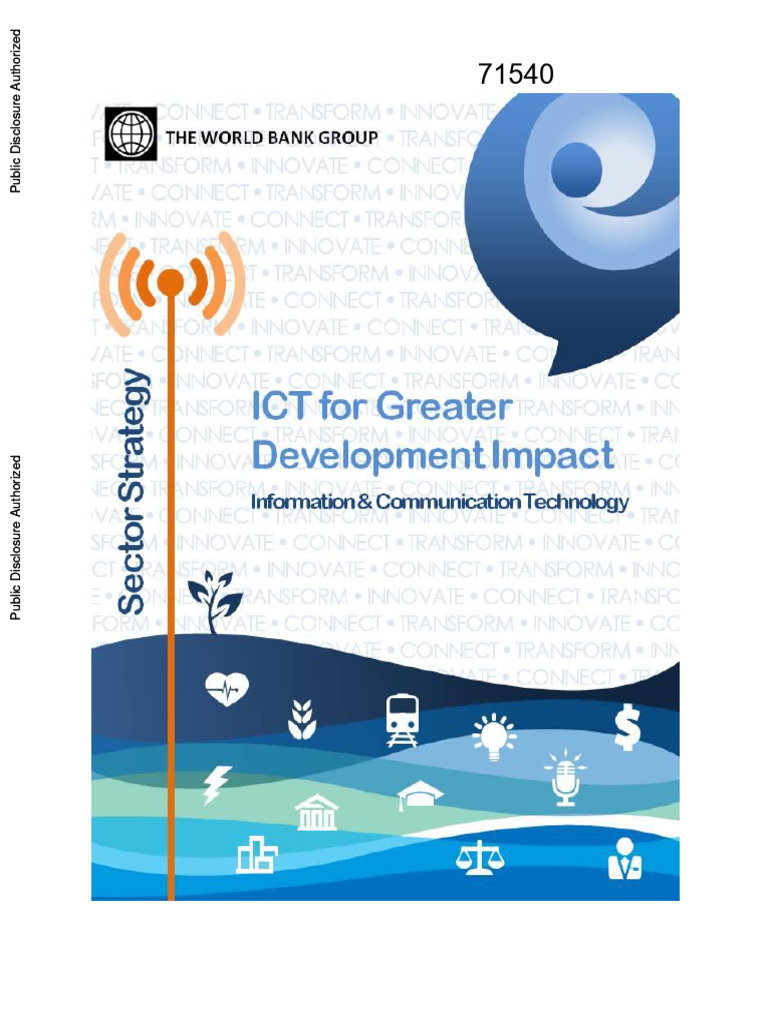 ICT For Greater Development Impact. | PDF | World Bank | Information ...