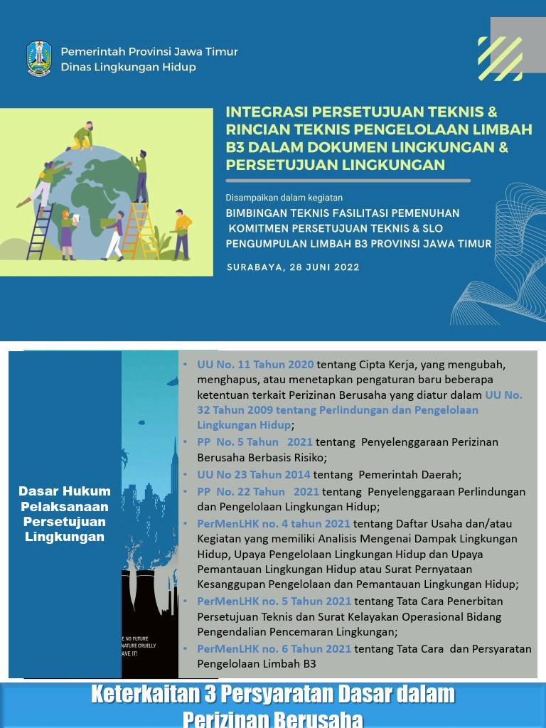 Integrasi Persetujuan Teknis | PDF