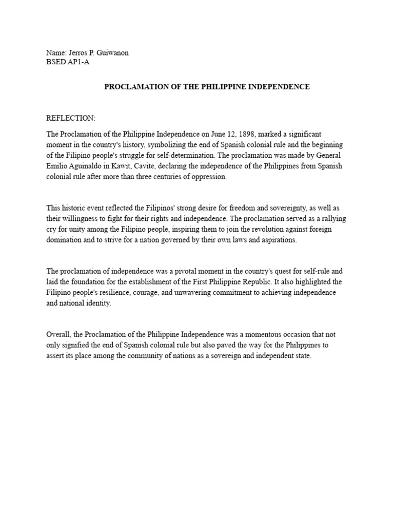 Proclamation | PDF