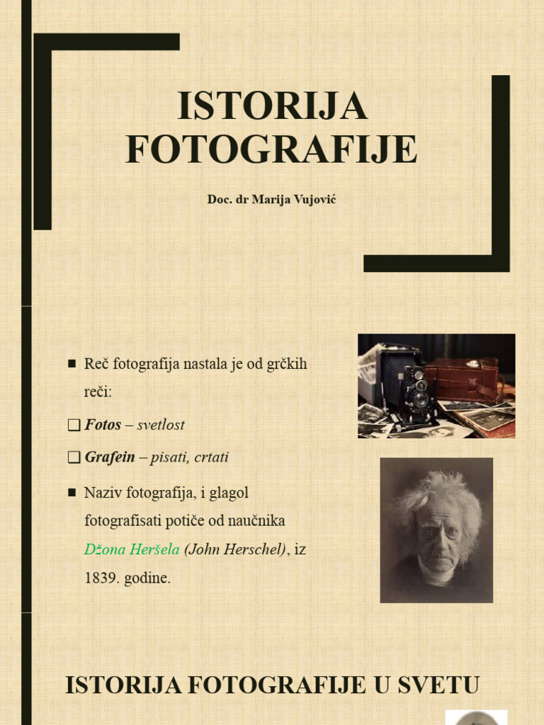 Istorija fotografije | PDF