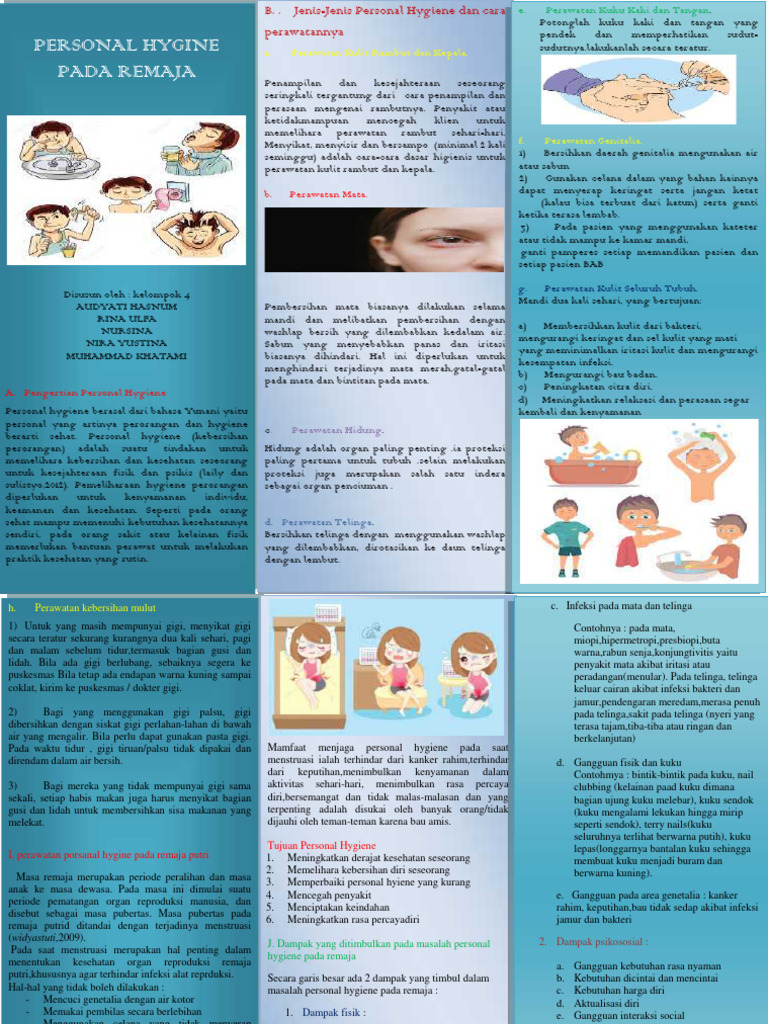 Leaflet Personal Hygiene | PDF